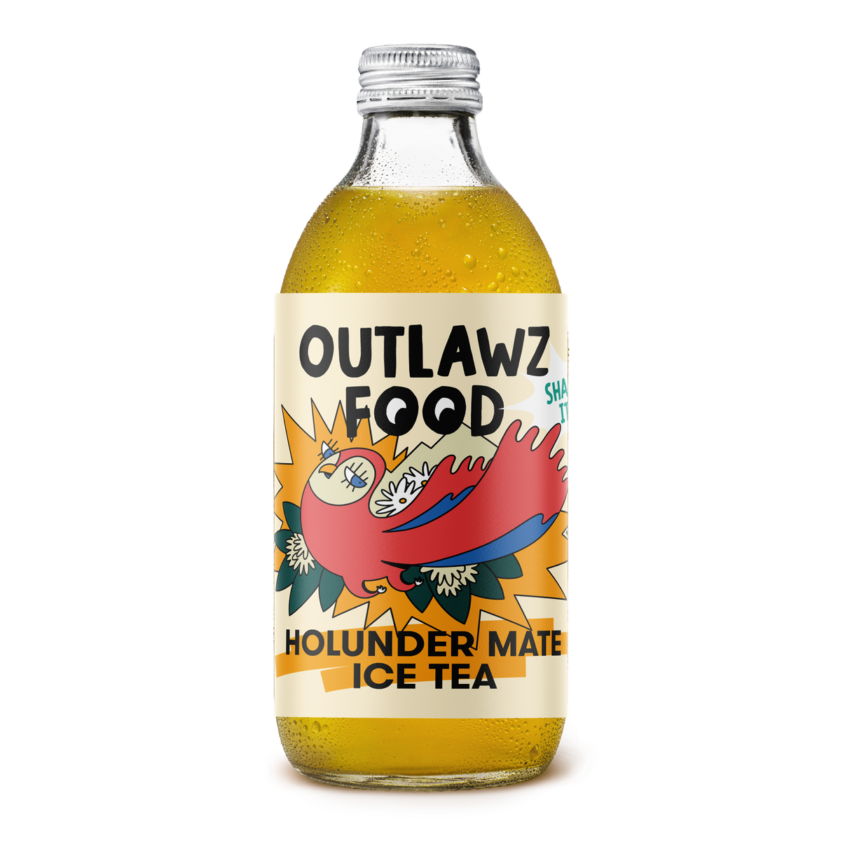 Eistee Holunder-Mate | 24er Karton – Outlawz Food AG