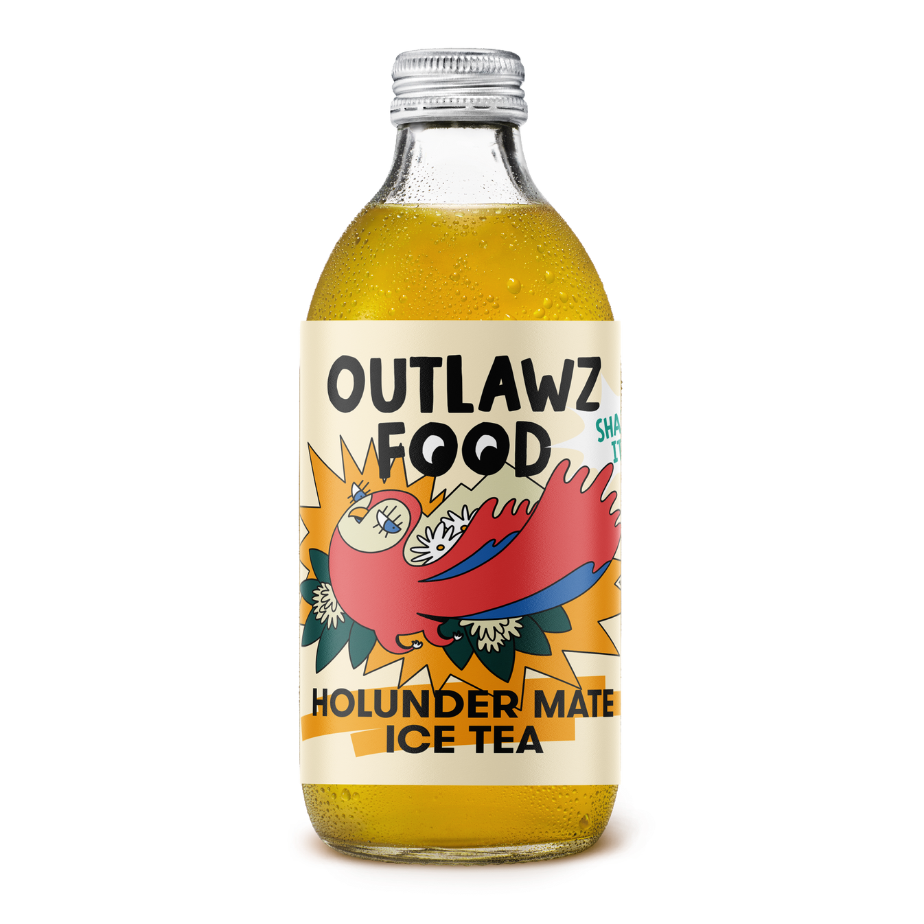 Eistee Holunder-Mate | 24er Karton – Outlawz Food AG